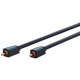 Cinch-Kabel, mono, Premium-Kabel, 1x Cinch-Stecker 1x Cinch-Stecker, OFC-Innenleiter, 0,5 m (70442) - CLICKTRONIC
