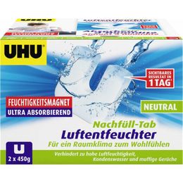 Luftentfeuchter Feuchtigkeitsmagnet Neutral, 2 x 450 g Luftentfeuchter - UHU