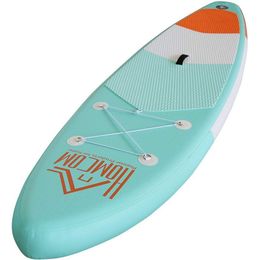 HOMCOM SUP-Board Aufblasbares Surfbrett mit Paddel