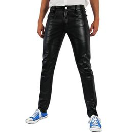 BOCKLE Lederhose Bockle® Tube Lamb Herren Lederhose Lederjeans