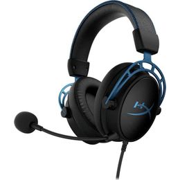 HYPERX Cloud Alpha S Gaming-Headset (Mikrofon abnehmbar, Noise-Cancelling), schwarz