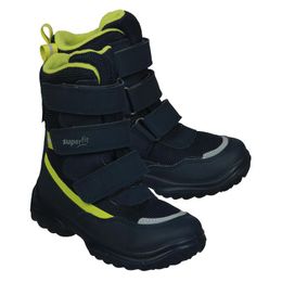Superfit - Klett-Boots SNOWCAT in blau/grün, Gr.26