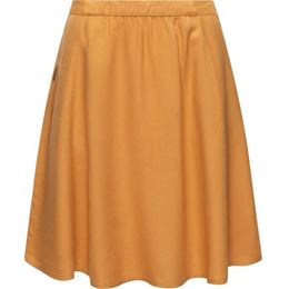 Ragwear Jerseyrock Shayen stylischer Damen Sommerrock, orange