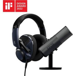 EPOS H6 PRO/B20 Streaming Bundle Gaming-Headset (Multi-Pattern USB Mikrofon), blau|schwarz