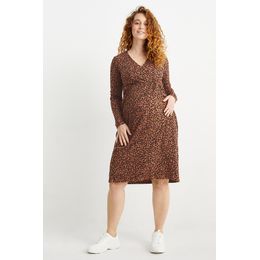 C&A Mama Still-Kleid-gemustert