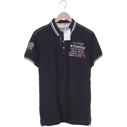 CAMP DAVID Herren Poloshirt, grau