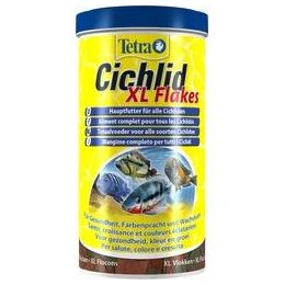 TetraCichlid Zierfischfutter XL-Flakes 1 L