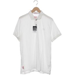 CAMP DAVID Herren Poloshirt, weiß, Gr. 54