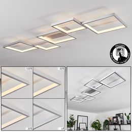 hofstein Bacolod Deckenleuchte LED Silber, 1-flammig