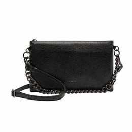 L.Credi Madi Clutch Tasche 28 cm schwarz