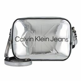 Calvin Klein Jeans Sculpted Umhängetasche 16 cm silver