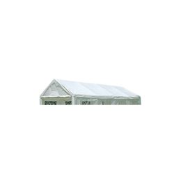 DEGAMO Ersatzdach / Dachplane PALMA für Zelt 4x8 Meter, PVC weiss 480g/m², incl. Spanngummis