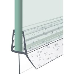 Heilmetz - Duschdichtung,60cm Ersatzdichtung Duschtür für Duschtür Glasstärken von 4-6mm, Wasserabweiser Duschtür Dichtung oder Duschkabinen-Dichtung