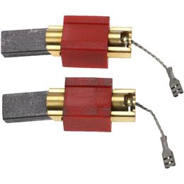 2x Kohlebürste Motorkohle Schleifkohle 5 x 15 x 30mm kompatibel mit Miele W555(GB), W556(GB), W601(IT), W697(BE), W697(DE) Waschmaschine - vhbw