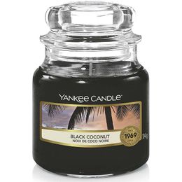yankee candle - black coconut classic small jar 104G
