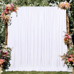 Hochzeit Vorhang Hintergrund Gardine Vorhänge Seide Hochzeit Party Fotografie Deko 3m×3m