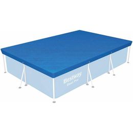 58103 Flowclear PE-Abdeckplane - 224 x 154 cm - Plane für Steel Pro Pool - Bestway