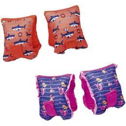 Bestway Swim Safe™ Schwimmflügel mit Textilbezug (m/l), 3-6 Jahre 38 x 16,5 cm, sortiert - Mehrfarbig