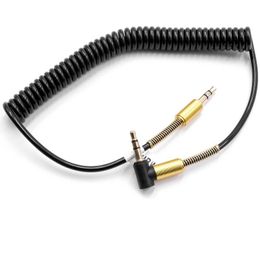 vhbw - Stereo Audio Kabel Adapter für diverse Geräte - 3,5 mm auf 3,5 mm Klinkenstecker, Vergoldet, Gewinkelt Gold Schwarz