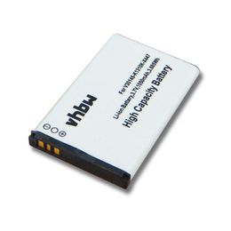 vhbw Li-Ion Akku 1050mAh (3.7V) kompatibel mit schnurlos Festnetz Telefon Siemens Gigaset SL910, SL910A Ersatz für V30145-K1310K-X447,