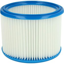 vhbw - Rund-Filter Falten-Filter kompatibel mit Staubsauger, Saugroboter, Mehrzwecksauger Hako vc 180 w, vc 250 w, vc 500 w, vc 640 w