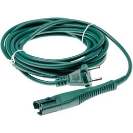 Stromkabel kompatibel mit Vorwerk Kobold 130, 130 sc, 131, 131 sc Staubsauger - 7m Kabel, Anschlusskabel - vhbw