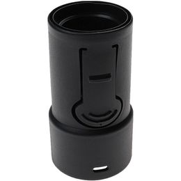 Schlauch-Adapter kompatibel mit Bosch GL-30, GL-20, gl 45 ProEnergy Silence Staubsauger, Staubsaugerschlauch - Anschlussadapter, Schwarz - vhbw