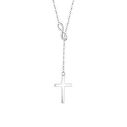 Elli Halskette 'Infinity' Damen Größe 45 silber