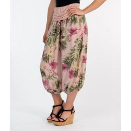 malito more than fashion Haremshose 8938 Aladinhose mit floralem Muster Einheitsgröße