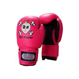 BAY-Sports Boxhandschuhe Girl Power Kinderboxhandschuhe pink Kids Boxen Kickboxen
