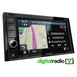 Kenwood DNR4190DABS 2 DIN Autoradio Apple CarPlay DAB+ Bluetooth Einbau-Navigationsgerät