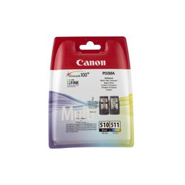 Canon PG-510/CL-511MultiPack Tintenpatrone (Kompatibel mit Pixma i)