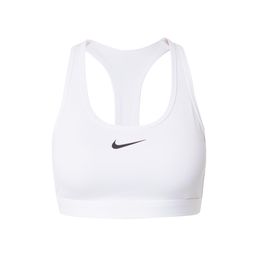 Nike Sport-BH 'Swoosh' Damen Gr&ouml;&szlig;e L schwarz / naturwei&szlig;