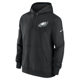 Philadelphia Eagles Sideline Club Nike NFL Kapuzenpullover für Herren - Schwarz