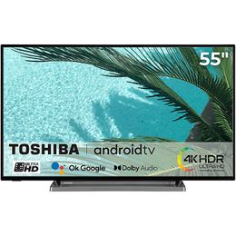 Toshiba 55UA3D63DG DLED TV (Flat, 55 Zoll / 139 cm, UHD 4K, SMART TV, Android TV)