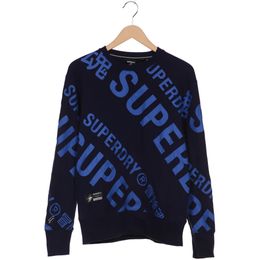 Superdry Herren Sweatshirt, marineblau