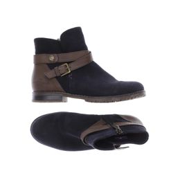 Tom Tailor Damen Stiefelette, marineblau, Gr. 36