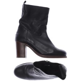 Shabbies Amsterdam Damen Stiefelette, schwarz