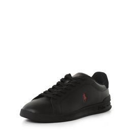 Polo Ralph Lauren Sneaker mit Leder-Anteil Herren, schwarz