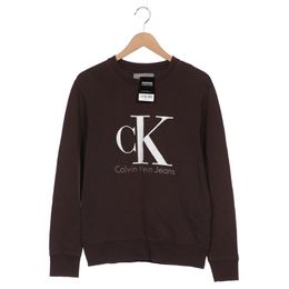 Calvin Klein Jeans Herren Sweatshirt, braun
