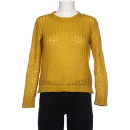 Brax Damen Pullover, gelb, Gr. 36