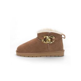 Gooce Boots 'Mishka' Damen Gr&ouml;&szlig;e 38 braun