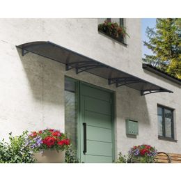 Palram Canopia Aquila Vordach, solar grau, klar 453,5x91,5x17,5 in cm (LxBxH)