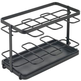 Metaltex Küchenorganizer-Set, (Set, 1-tlg), mit exklusiver Metaltex ThermoTouch® Beschichtung, schwarz