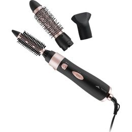 2THETA eta Multihaarstyler Fenite Black Edition ETA432190010, 3 zusätzliche Aufsätze für den perfekten Look, schwarz