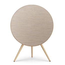 Bang & Olufsen Bang & Olufsen Beosound A9 5.G Natural Aluminium Multiroom-Lautsprecher (Bluetooth, LAN (Ethernet), WLAN (WiFi), 1100 W, Active Room Compensation), braun