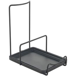 Metaltex Küchenorganizer-Set, (Set, 1-tlg), Deckel/ Löffelablage, exklusive Metaltex ThermoTouch® Beschichtung, schwarz