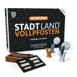 Denkriesen - STADT LAND VOLLPFOSTEN® - Brettspiel - Intelligenz ist relativ