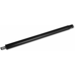 EBERTH Bohrer Verlängerung für Erdbohrer, Erdlochbohrer, Gartenbohrer, Stahl, Länge 600mm, Aufnahme-Durchmesser 20mm, Schwarz Lackiert, Rostfrei,