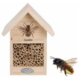 Esschert Design - Wild-Bienenhaus mit Silhouette